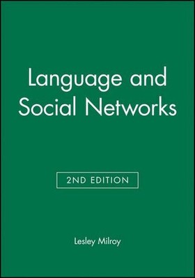 Language and Social Networks by Lesley Milroy (English) Paperback Book ...