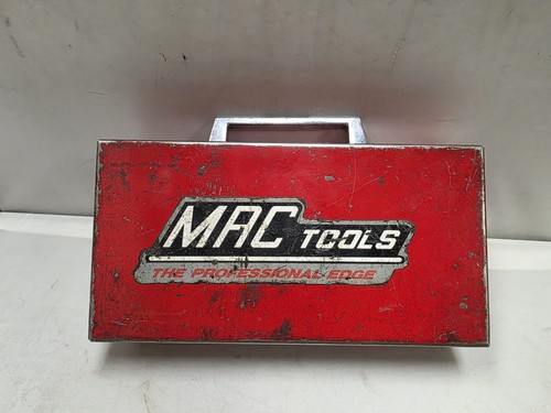 RARE Vintage Original MAC Tool Red Mini Toolbox Tool Chest Box Metal ...