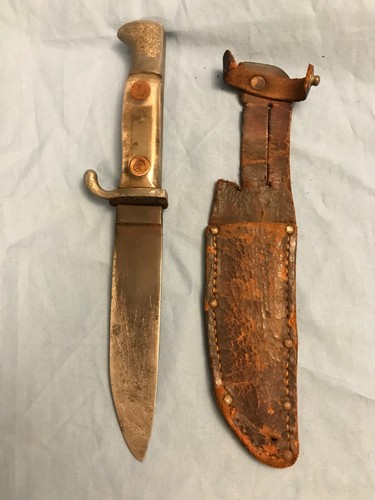 WW2 era German side knife,,RZM M7/45/41 stamped replaced grips | eBay