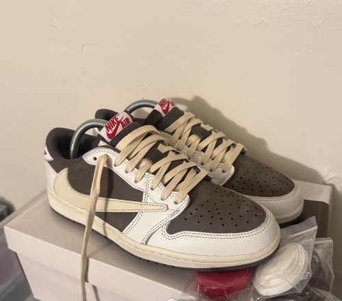 Size 7.5 Jordan 1 Low OG x Travis Scott Reverse Mocha VNDS W ...