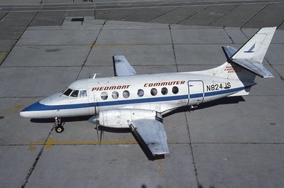 Piedmont Commuter BAe J-31 Jetstream old colors N824JS - Kodachrome ...