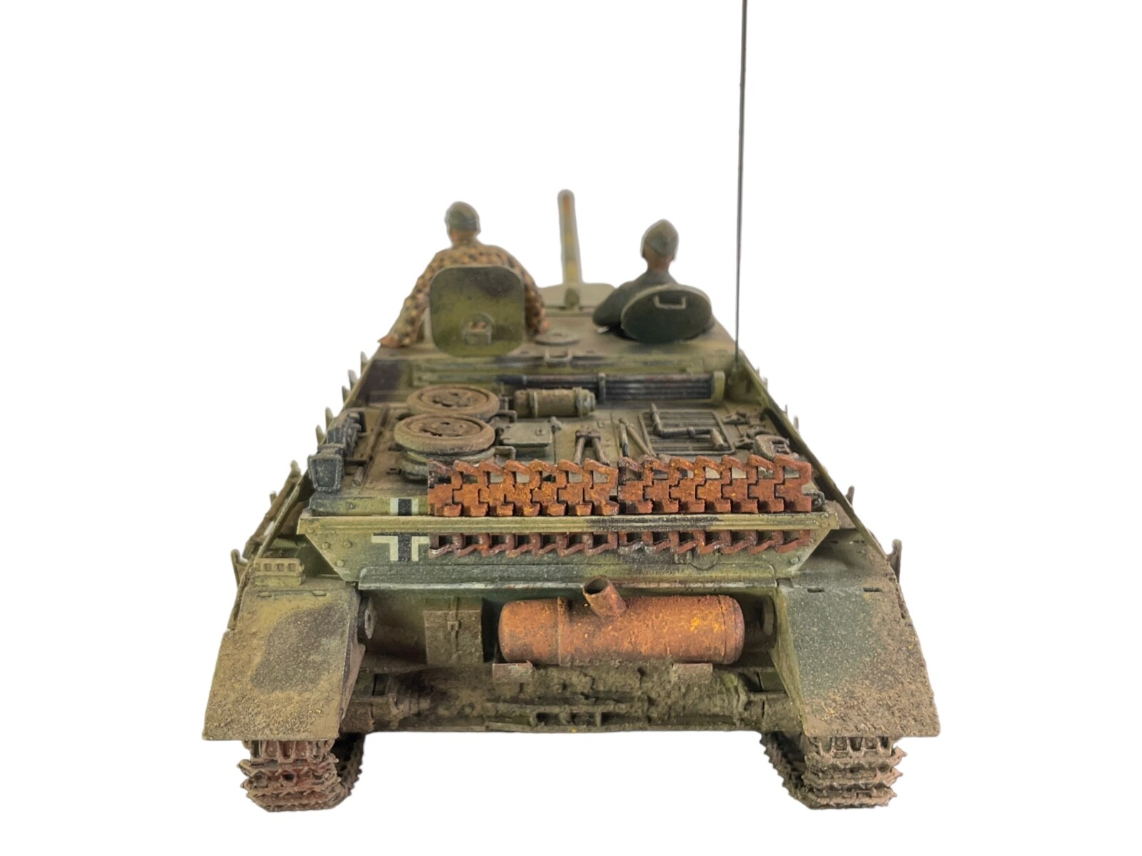 Pro Built German Jagdpanzer IV Tank Model 334 Painted Kit In Case 1:43 ...