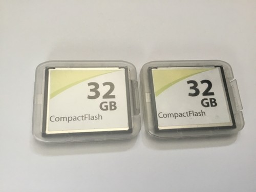 2pcs 32GB Generic Brand CF compactflash type I for NIKON CANON CF ...