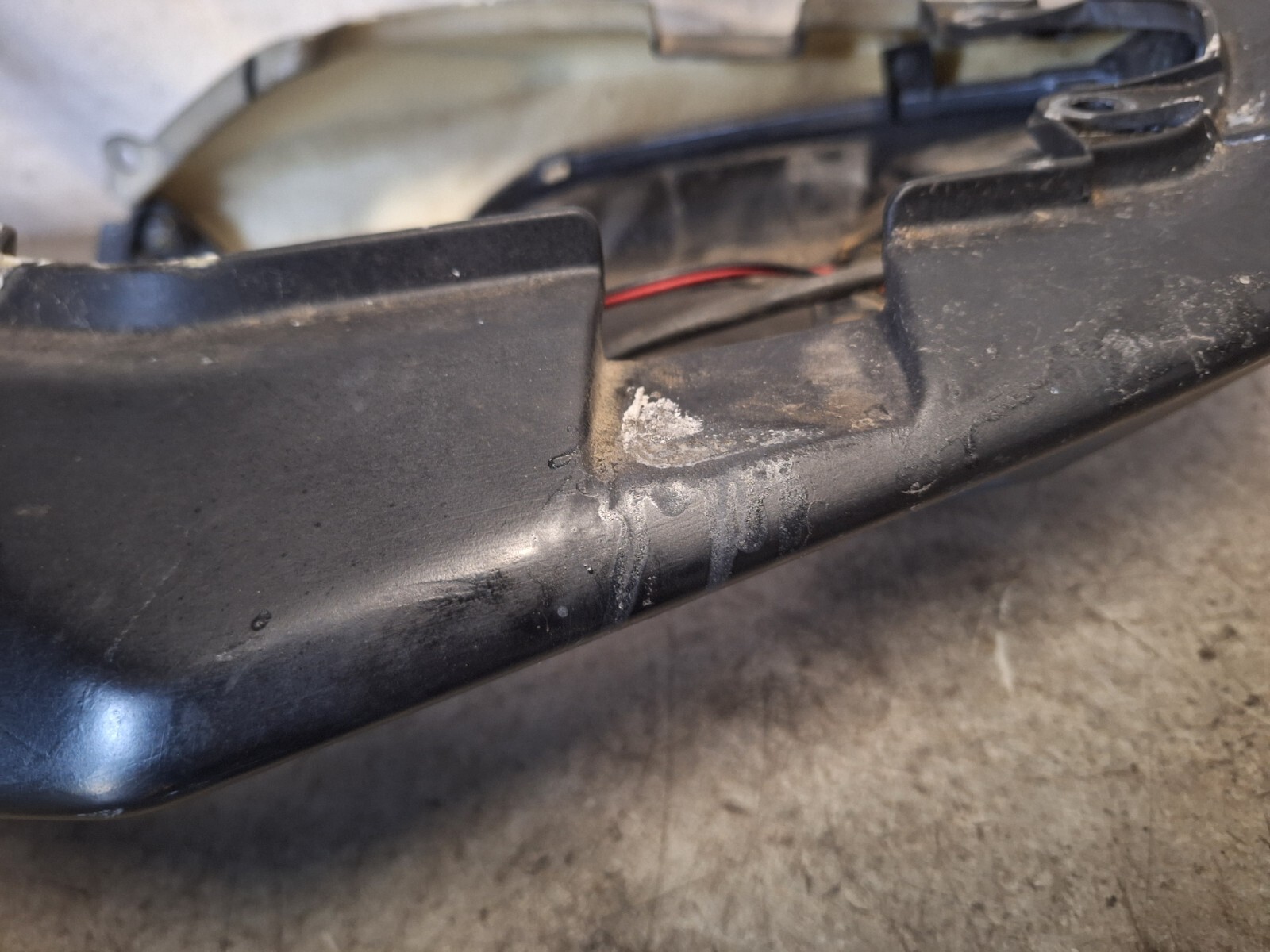 2015 Lexmoto Venom 125 - Rear Tail Light Surround Panels Fairing Covers ...