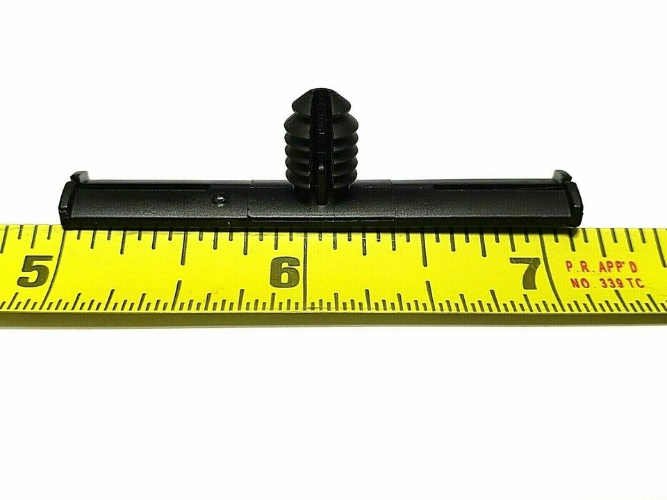 Ford Wiring Harness Loom Strap Push In Retainer Clip Black 1/4" Tape On ...