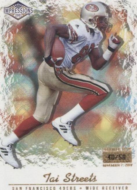 2001 Pacific Impressions - Tai Streets #125 Premiere Date /50 for sale ...