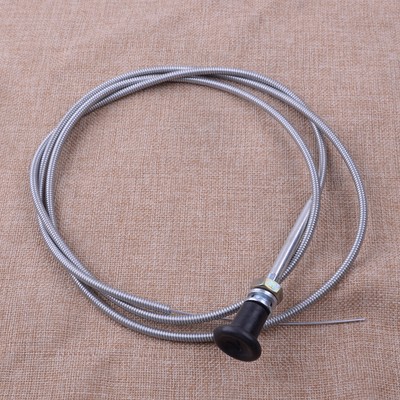 237 Universal Push Pull Choke Throttle Cable 63" Conduit Length Tractor ...