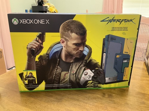 Microsoft Xbox One X Cyberpunk 2077 Limited Edition Console Bundle ...