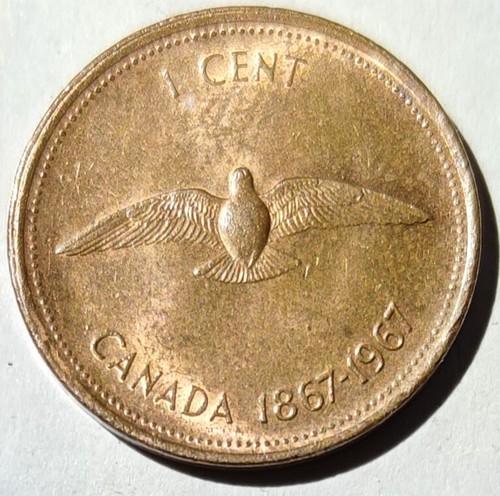 1867 to 1967 Rare Centenial Canadian Penny Memorial Cent 9/10 | eBay