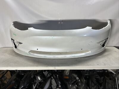 2017-2021 TESLA MODEL 3 FRONT BUMPER COVER WITH SENSOR HOLES OEM | eBay