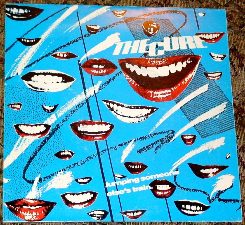 THE CURE JUMPING SOMEONE ELSE'S TRAIN ORIGINAL ITALY 7" VINYL 1980 ...