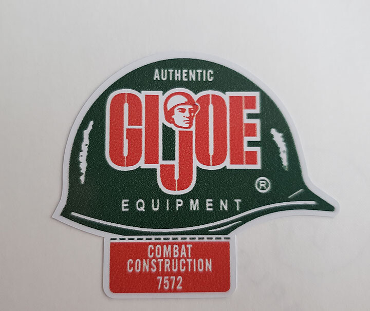 Part 2 GI Joe Helmet Sticker 1967 | eBay