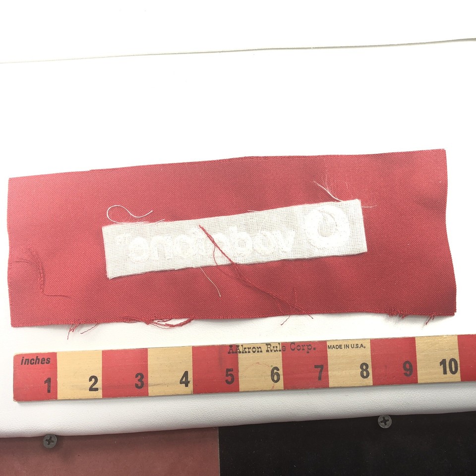 Big VODAFONE Telecommunications Phone Patch (Or Just Embroidered Fabric ...