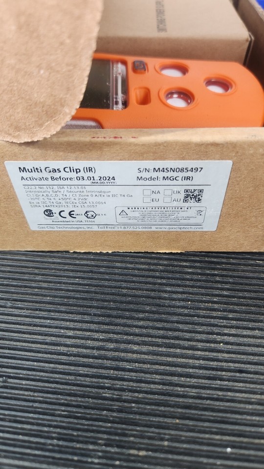 Gas Clip MGC Multi Gas Detector ( IR ) | eBay