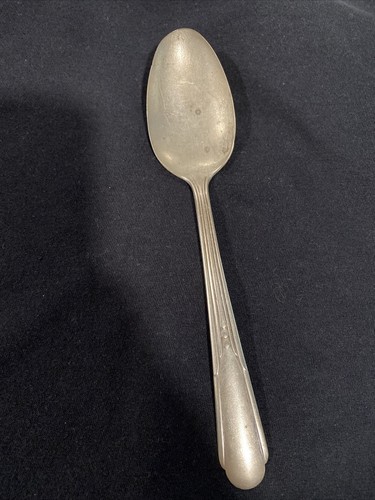 Fairfield Silver Plate Serving Spoon Tulip Pattern Vintage VTG | eBay