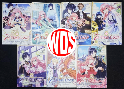 7th Time Loop Manga by Hinoki Kino English Vol 1-6 Full Set Comic Books ...