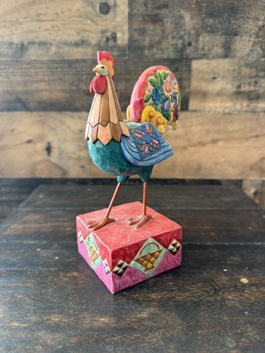 Jim Shore Heartwood Creek 2003 "The Spirit Of Country" Rooster Chicken ...