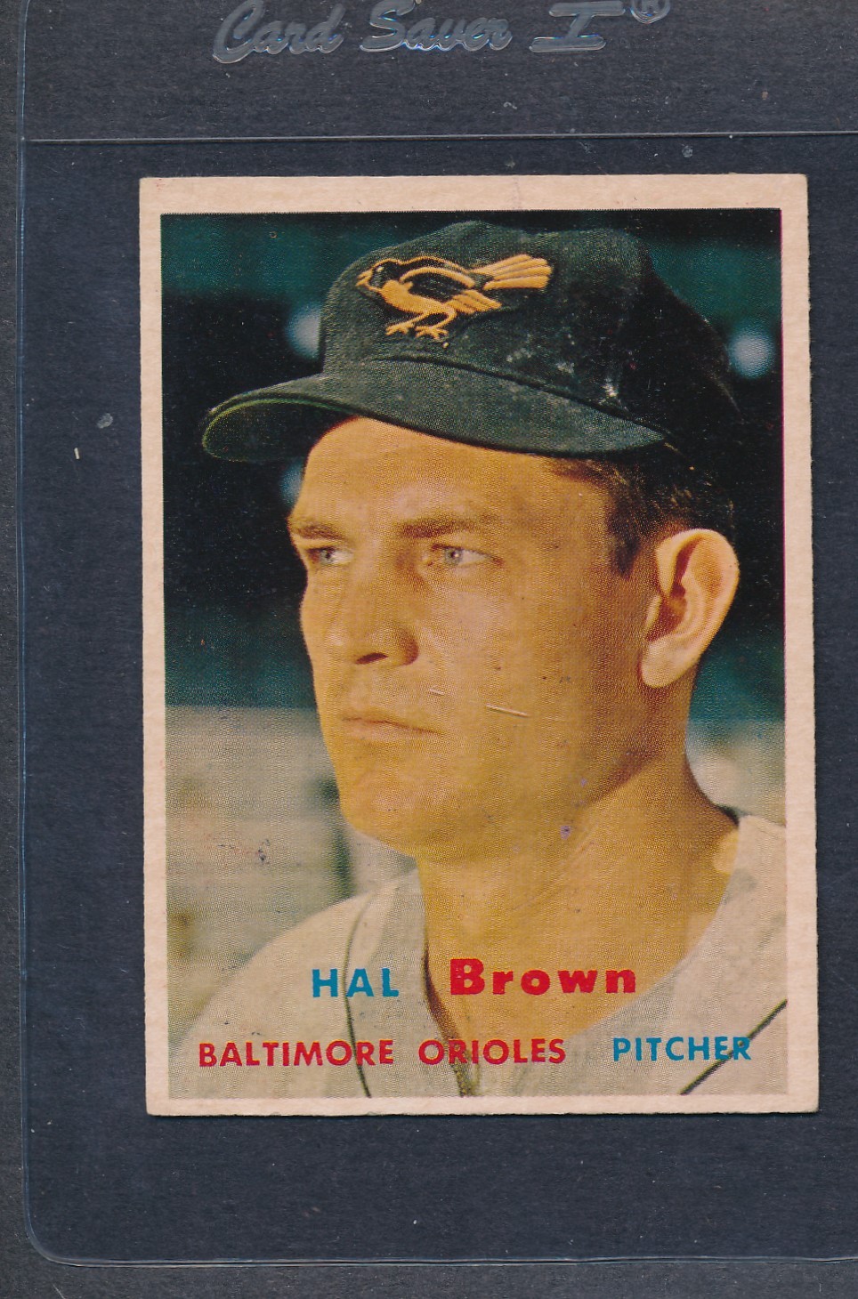 1957 Topps #194 Hal Brown Orioles EX *2883 | eBay