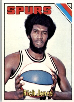 1975-76 Topps Basketball Rich Jones San Antonio Spurs #243 | eBay