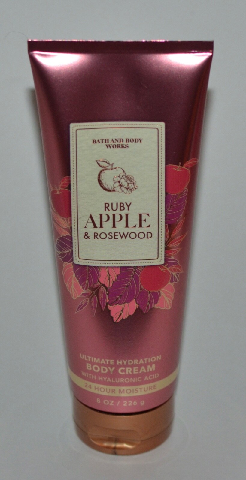 2 NEW BATH & BODY WORKS RUBY APPLE ROSEWOOD ULTIMATE HYDRATION CREAM ...