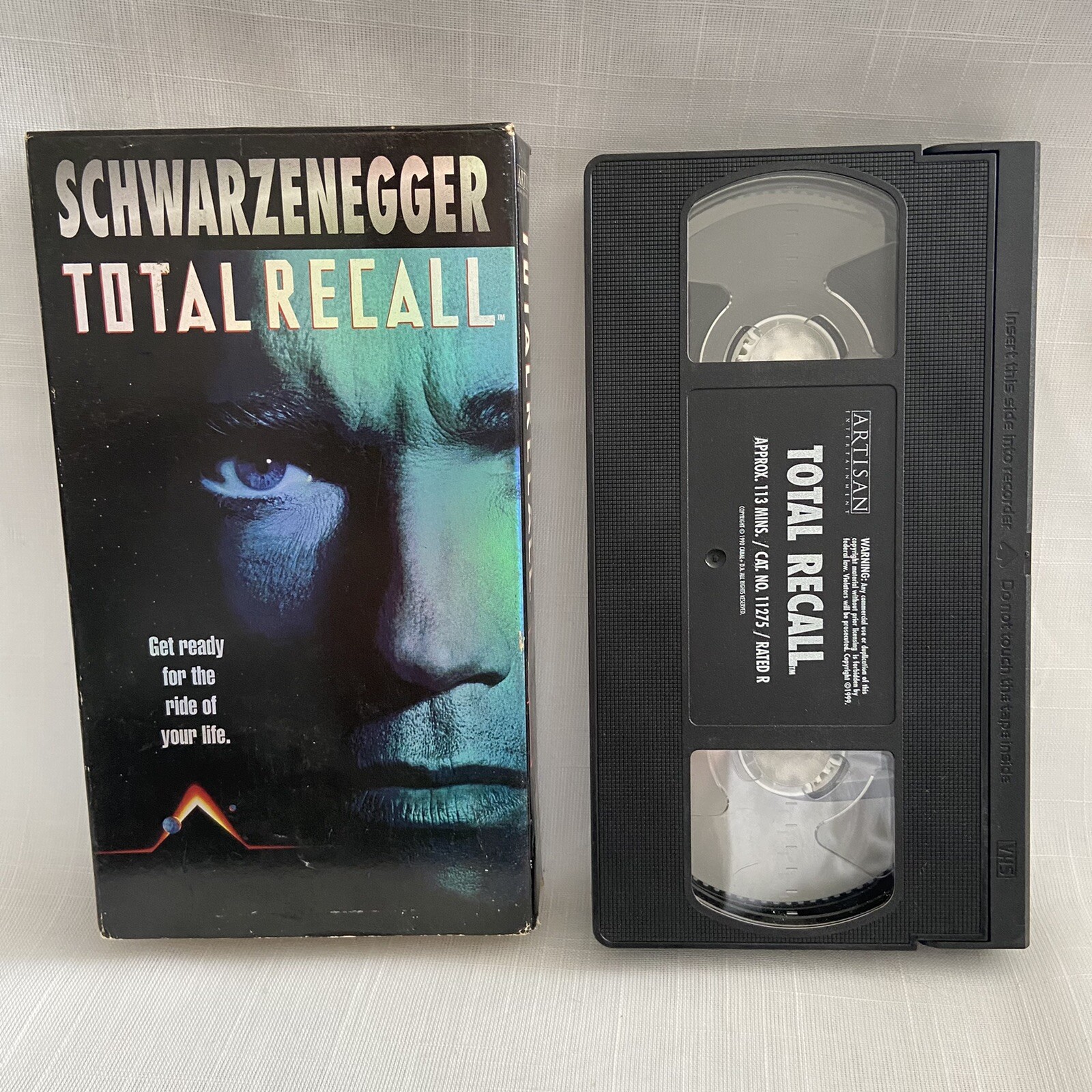 Total Recall (VHS, 1999) Arnold Schwarzenegger 12236112754| eBay