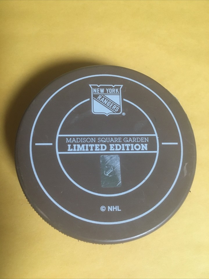 NY RANGERS Happy Thanksgiving NIGHT HOCKEY PUCK MSG NHL EDITION New ...