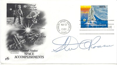 STUART ROOSA APOLLO 14 SIGNED POSTAL COVER UACC & AFTAL RD AUTOGRAPH | eBay