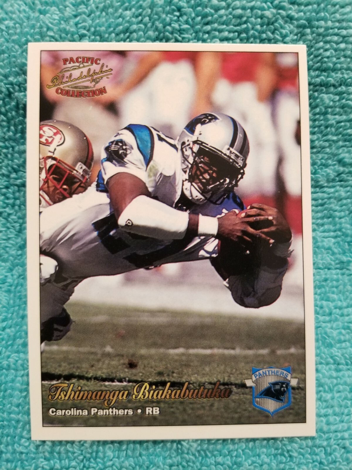 1997 Pacific Philadelphia - #46 Tim Biakabutuka for sale online | eBay