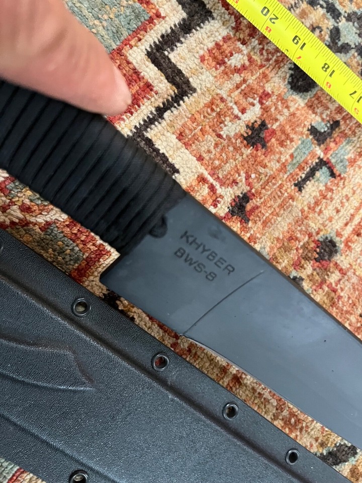 Ontario Swords of the Black Wind sword knife early model Kyber BWS-8 ...