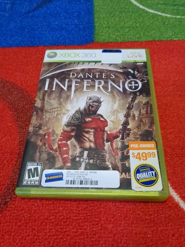 Dante's Inferno (Microsoft Xbox 360, 2010) Complete 14633192223 | eBay
