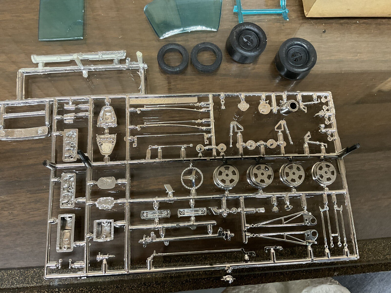 MPC Blue Max Ford Mustang Funny Car 1/25 Sealed Components | eBay