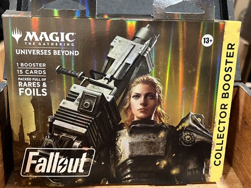 Fallout Magic The Gathering Collector Booster Omega box Factory Sealed ...