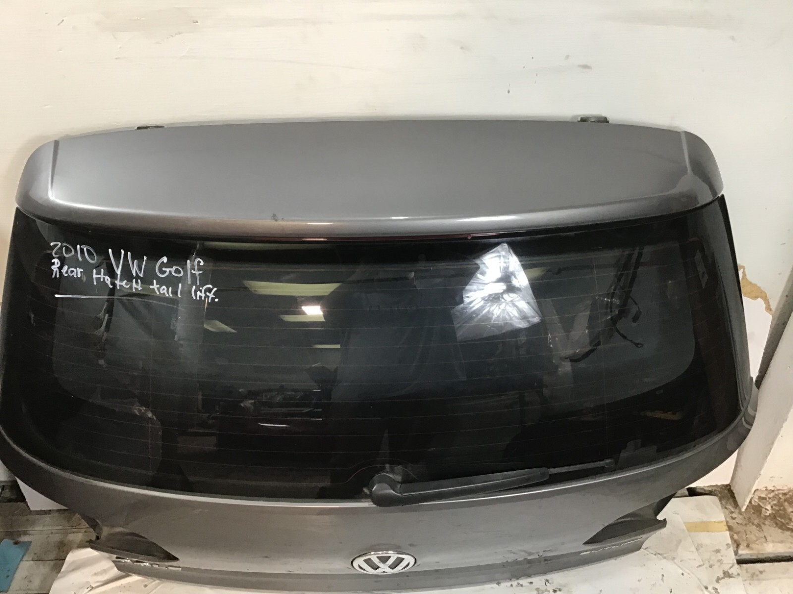 2010 VOLKSWAGEN GOLF REAR HATCH TAIL LIFT GATE OEM --* | eBay