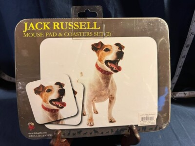 New Jack Russell Terrier Mouse Pad and Coasters (2) Set | eBay