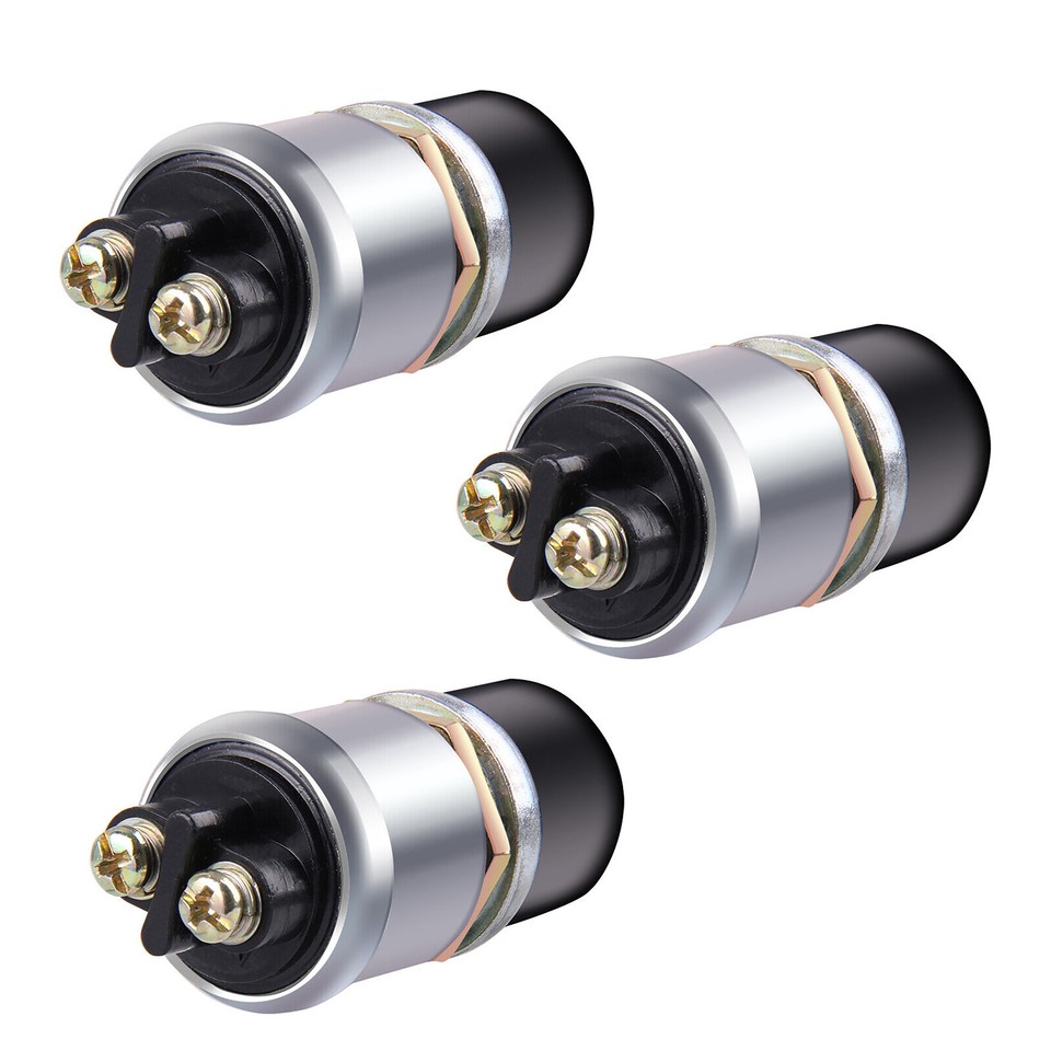 3PCS Waterproof Heavy-Duty Momentary Push-Button Starter Switch For ...