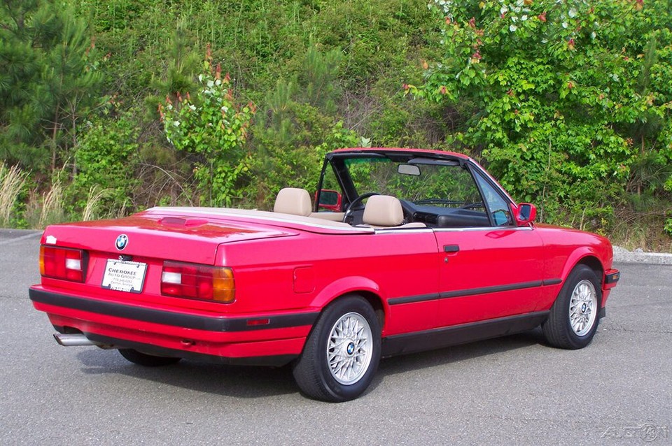 1993 BMW 3-Series 325ic 5-SPEED IN-LINE 6CYL CONVERTIBLE CABRIO RWD ...
