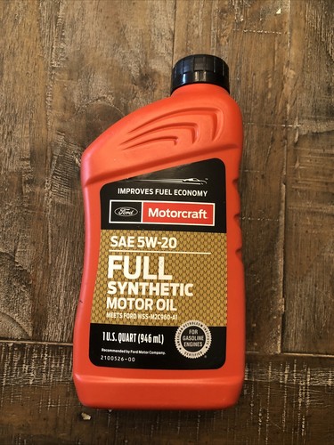 Ford Motorcraft SAE 5W-20 Full Synthetic Motor Oil 1qt | eBay