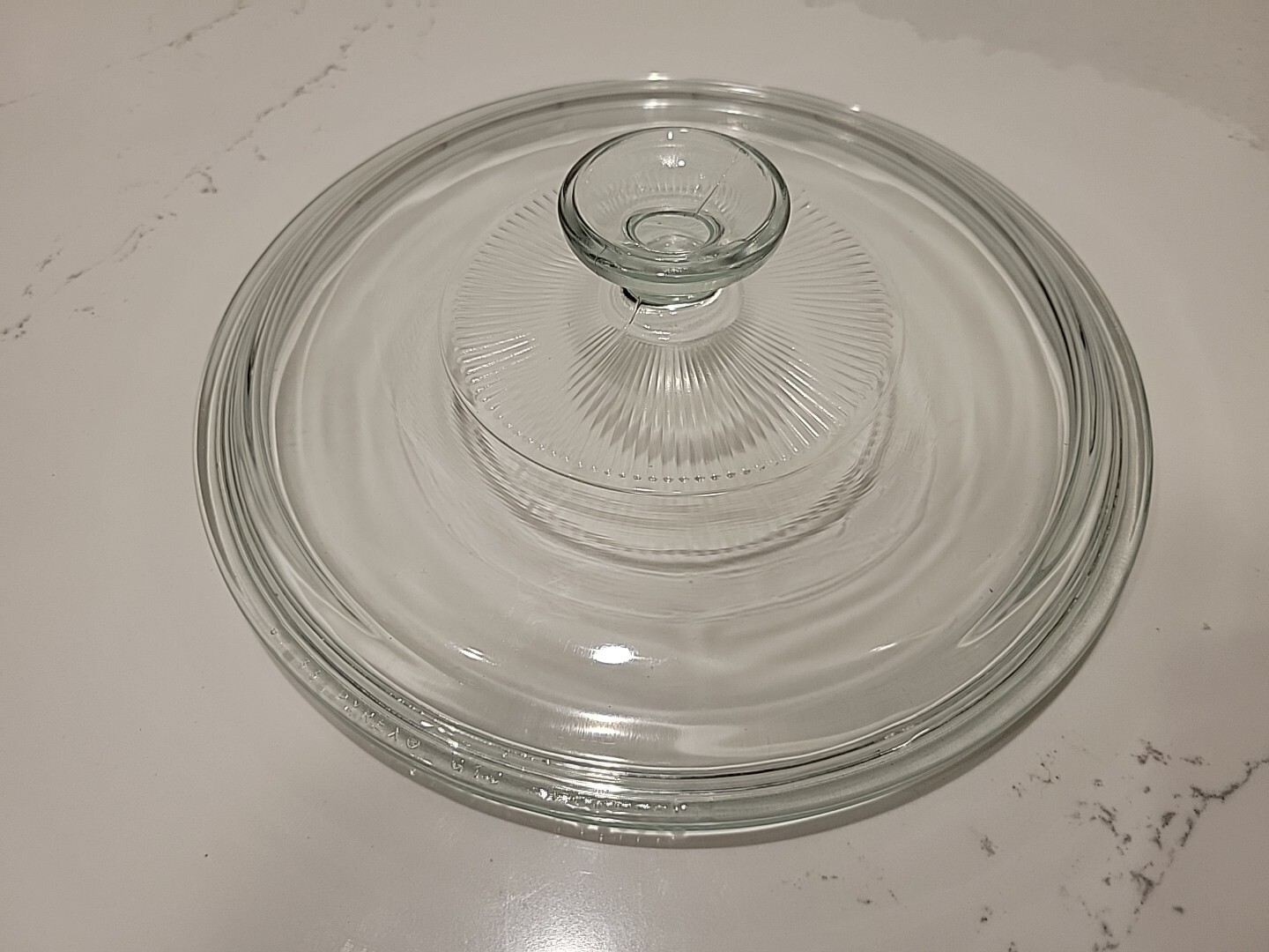Vintage Pyrex Glass Replacement Lid For 2.5 Qt Corning Ware G-1-C Large ...