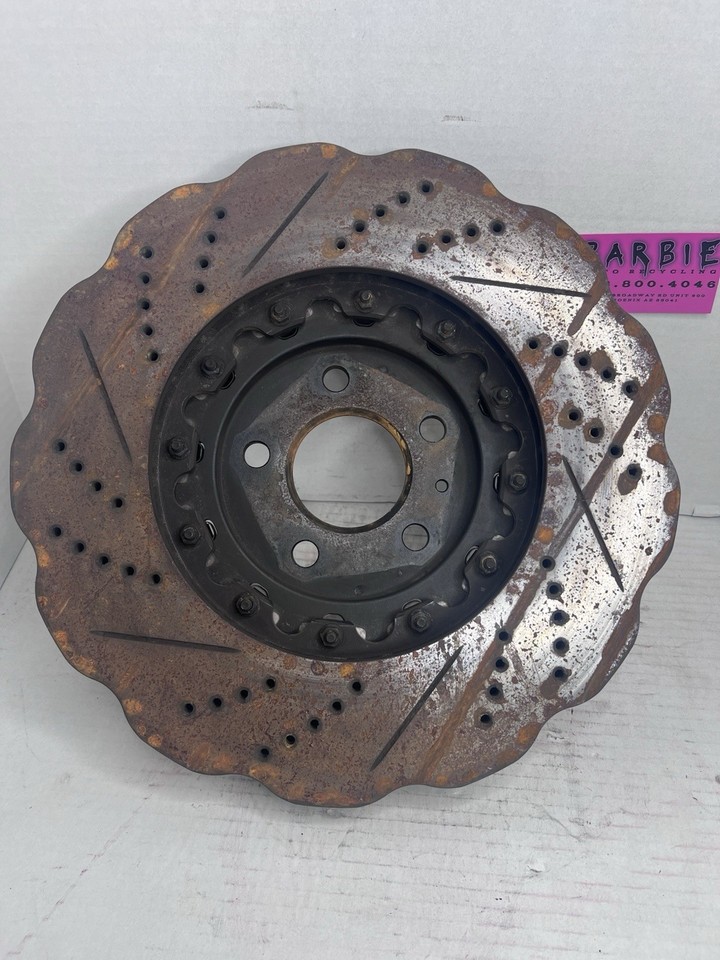ECS - Front Performance Brake ROTOR - Tru-Float - Scalloped 023940ECS ...