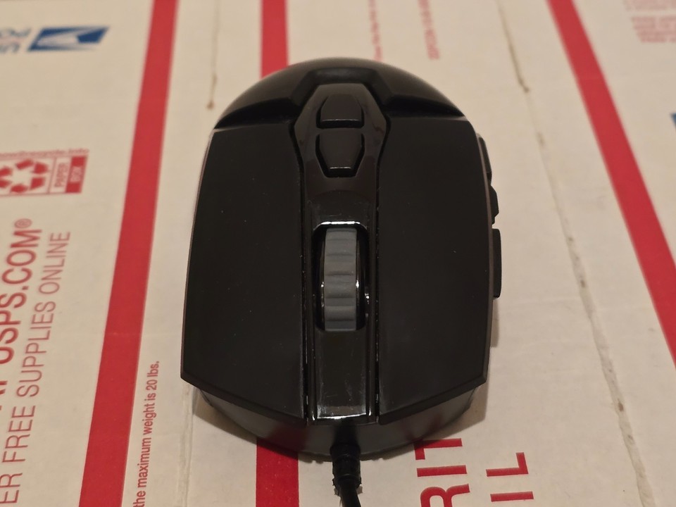 CyberPowerPC Elite M1-131 USB Gaming Mouse – Works – Grip Cleaned | eBay
