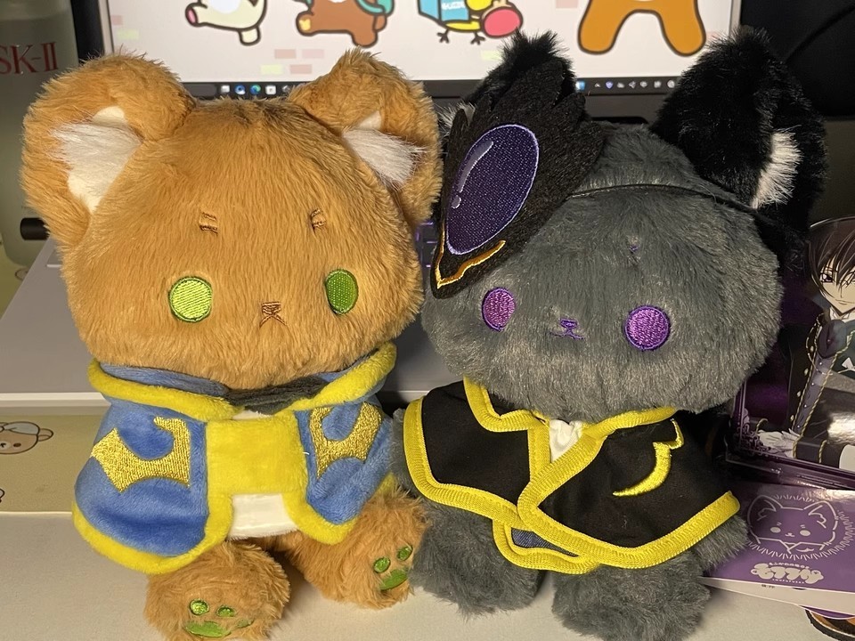 20cm Official Code Geass Lelouch Bear Plush Doll Dress up Stuffed Toy ...