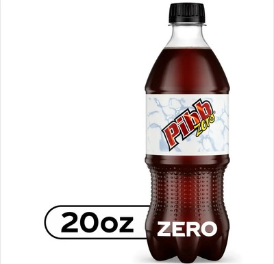 16 PACK! Pibb ZERO Sugar Soda, 20 oz Bottles, FREE EXPEDITED SHIPPING ...