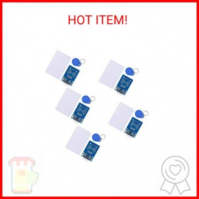 5pcs RFID Kit Mifare RC522 RFID Reader Module with S50 White Card and ...