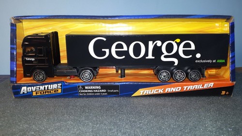 MANGLEY SCENICS Asda GEORGE truck lorry boxed new model railway 1/87 ...