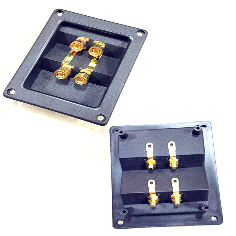 Terminal Cup Connector 266 Parts Express Gold Banana Jacks Recessed ...