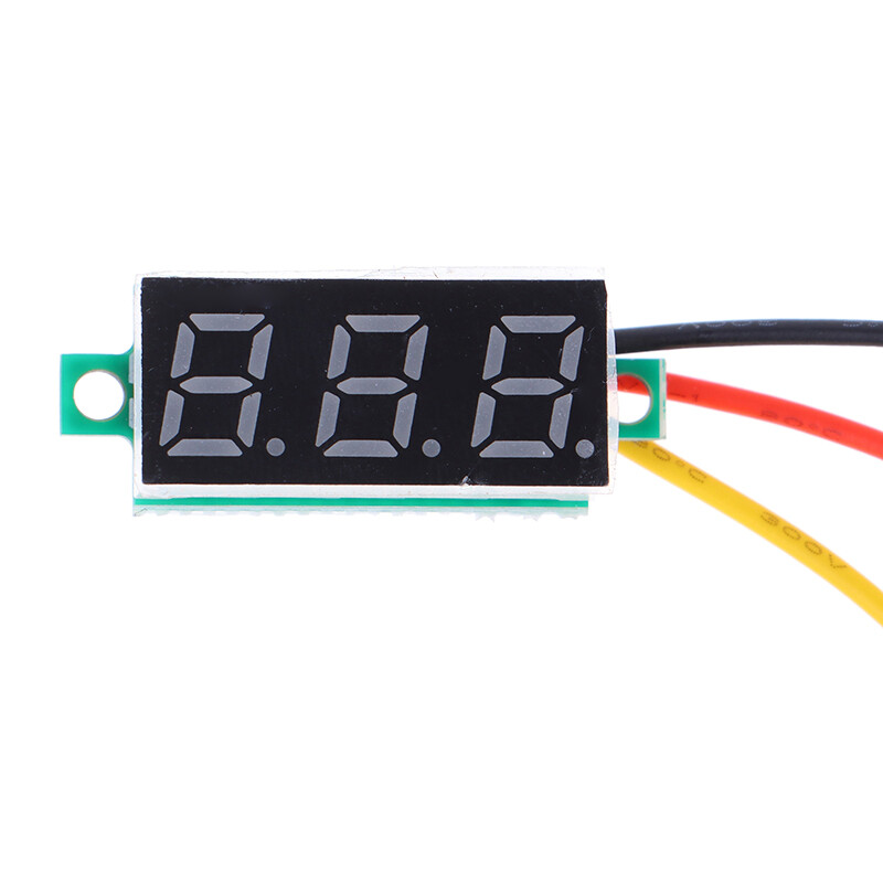 0.28 Inch Digital Voltmeter DC Voltage Tester Mini DC Voltmeter Meter ...