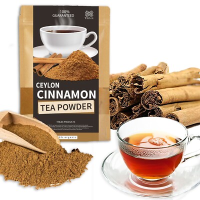 Organic pure Ceylon True Cinnamon Powder 100% Natural High Quality TEA ...