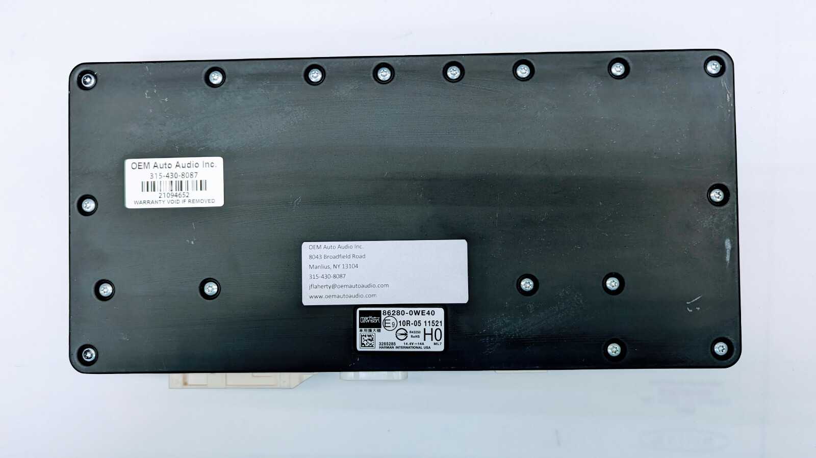 86280-0WE40 86280-50410 Lexus Mark Levinson amplifier 2018-2020 LS500 ...