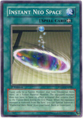 Yu-Gi-Oh Instant Neo Space - PTDN-EN048 Common 1st Edition x1 LP card ...