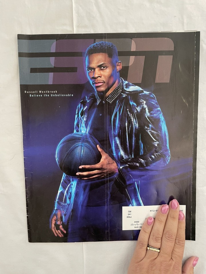 ESPN Magazine - Lot Of 7 Magazines - All 2017 - Westbrook, LeBron ...
